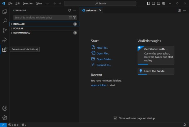 Visual Studio Code – Linux | LinuxStorageVMware