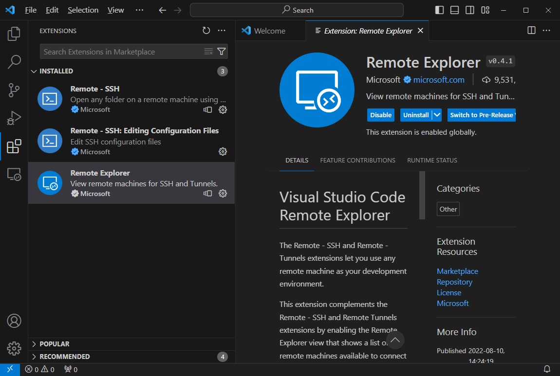 Visual Studio Code – Linux | LinuxStorageVMware