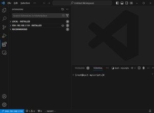 Visual Studio Code – Linux | LinuxStorageVMware